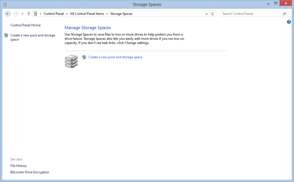 Set up and use Storage Spaces on Windows 8.1 | The Solving