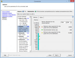 P2V conversion with VMware vCenter Converter | The Solving