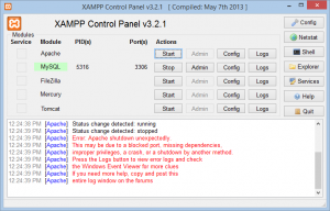 How to: install XAMPP on your PC and run your own webserver