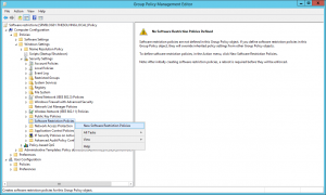 How to: Software Restriction policy for AD Domain Users