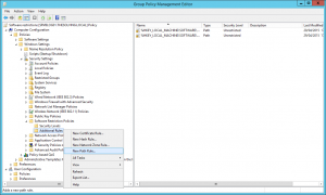 How to: Software Restriction policy for AD Domain Users