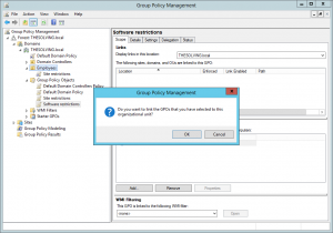 How to: Software Restriction policy for AD Domain Users