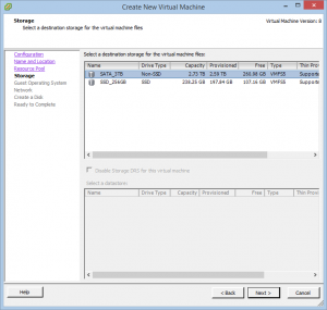 How to create a VM on a VMware ESX(i)/vSphere host