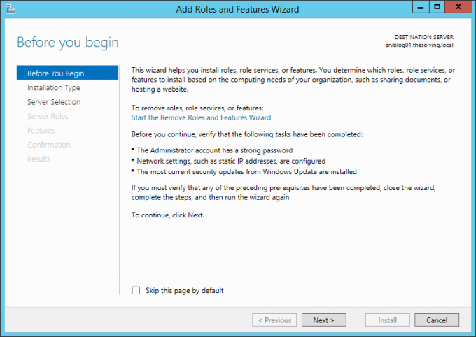 How to install the Windows Server Essentials Dashboard