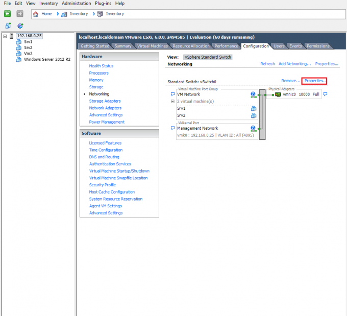 How to manage VLANs and virtual switches on ESXi/vSphere