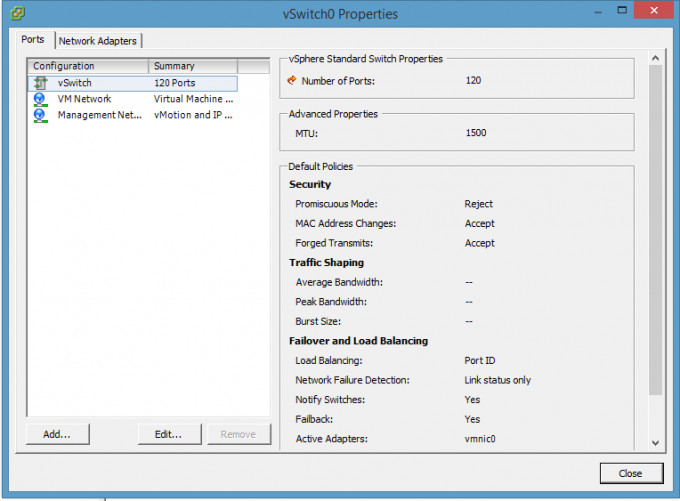 How to manage VLANs and virtual switches on ESXi/vSphere