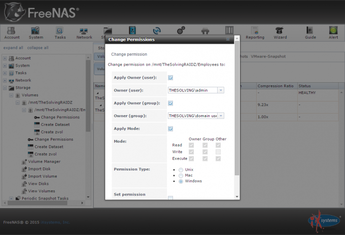 How To Create A Windows Share With Freenas The Solving