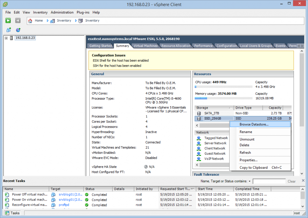 Run a Hyper-V server on an ESXi VM (nested virtualization) Run a Hyper-V server on an ESXi VM (nested virtualization)