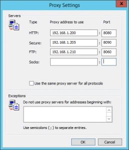 How to force proxy settings via GPO on Windows Server 2012