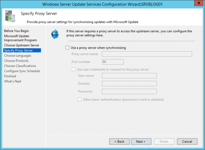 Install and configure Windows Server Update Services (WSUS)