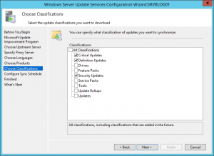 Install and configure Windows Server Update Services (WSUS)