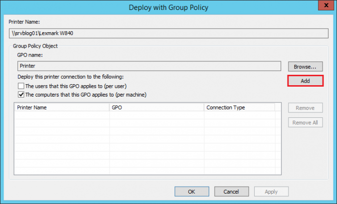 How to share printers via Group Policy (GPO) | The Solving