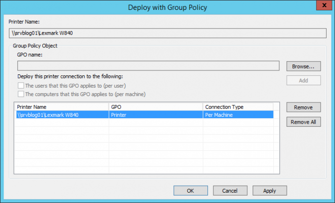 How to share printers via Group Policy (GPO) | The Solving