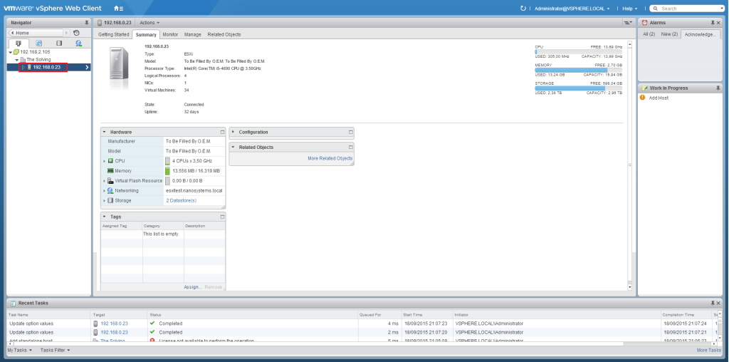 How to add an ESXi Host to an Active Directory Domain