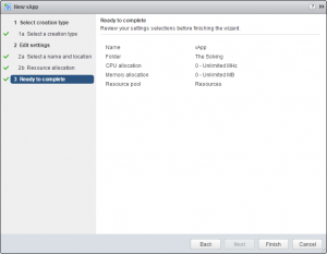 How to create a vApp on VMware vSphere | The Solving