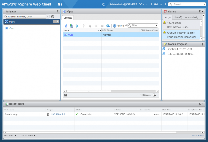 How to create a vApp on VMware vSphere | The Solving