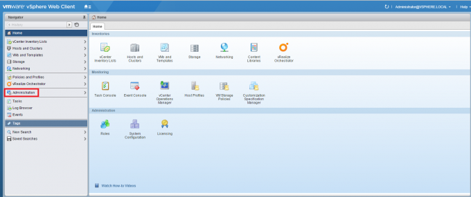 How to add a new user to a customized vCenter Role