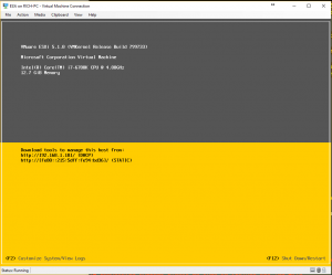 Install VMware ESXi on a Hyper-V | The Solving