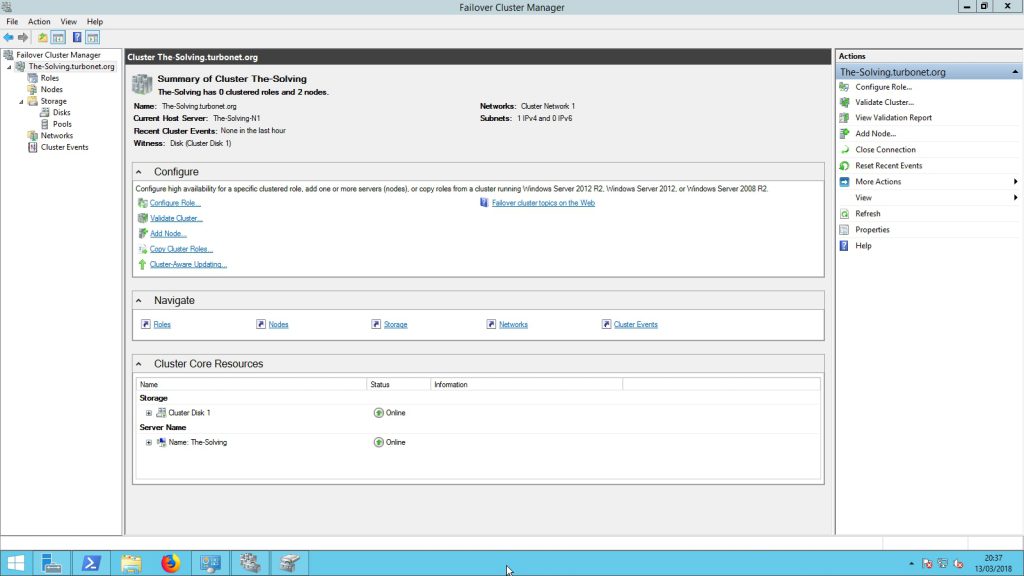 How to set up a Hyper-V failover cluster | The Solving