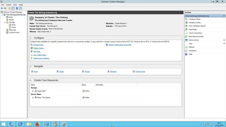 How to set up a Hyper-V failover cluster | The Solving